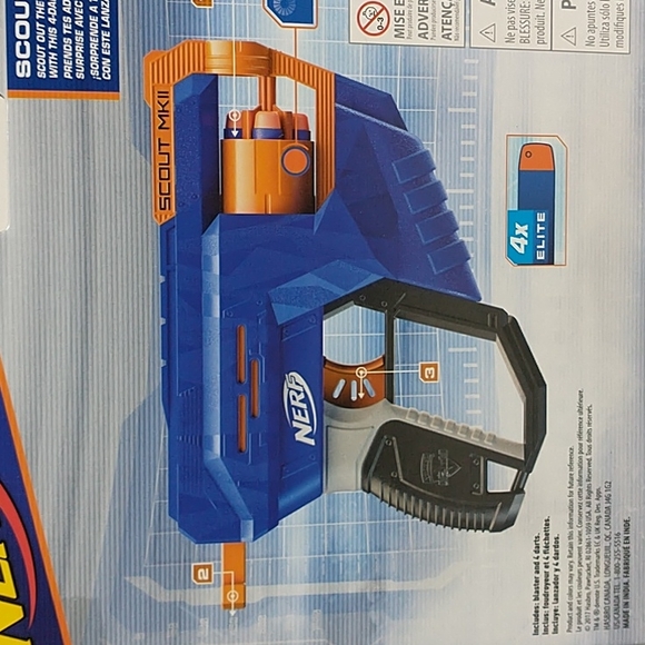 Nerf | Toys | Nerf Scout Mk 1 N Strike Elite And 3 Darts Pack | Poshmark